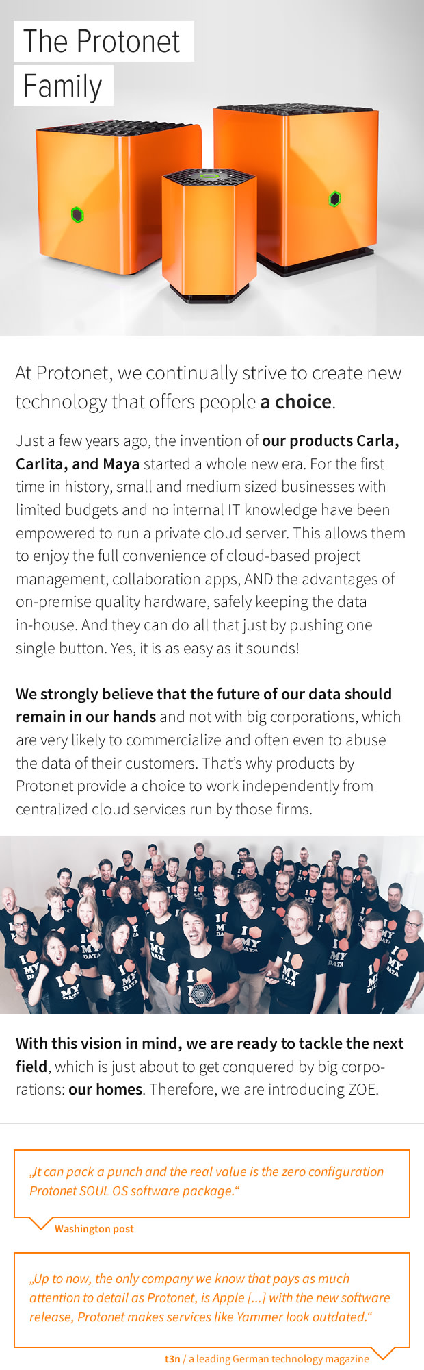 Protonet ZOE - Start your secure smart home now! | Indiegogo