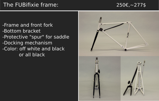 FUBi fixie-Transform your bike into a folding bike | Indiegogo