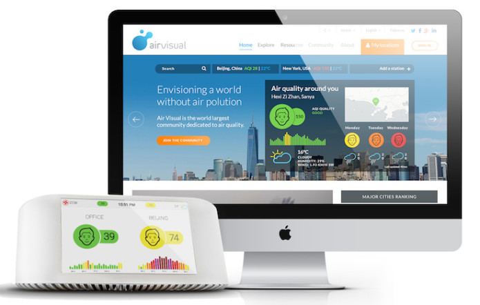 AirVisual Node: The World's Smartest Air Monitor | Indiegogo