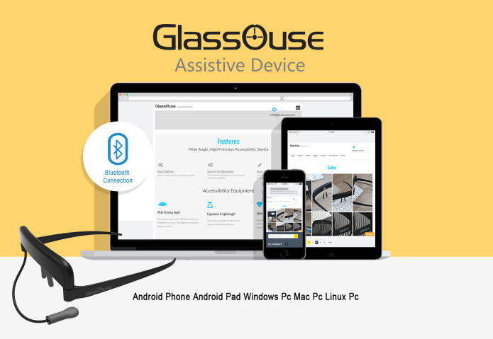 GlassOuse: the world's first assistive mouse | Indiegogo