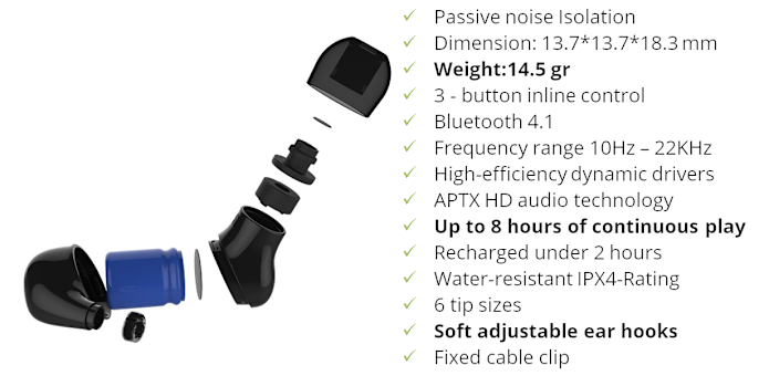 WING : The Affordable Premium Wireless Earphone | Indiegogo