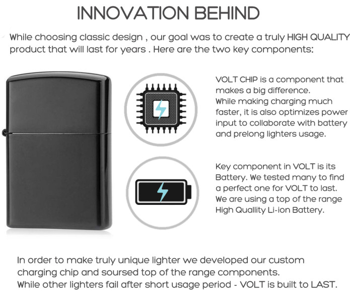 VOLT : Worlds FIRST most ECO-Friendly ion LIGHTER | Indiegogo