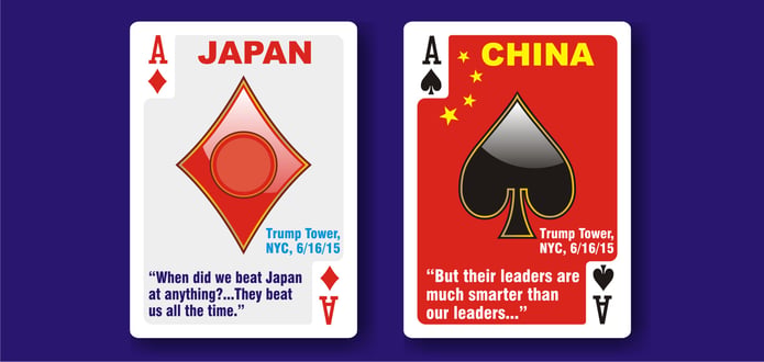 TRUMP INSULTS PLAYING CARDS: 2 decks caricatures | Indiegogo
