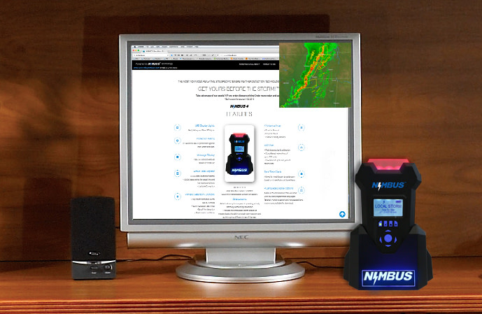 NIMBUS Lightning, Storm and Pre-Tornado Detector | Indiegogo