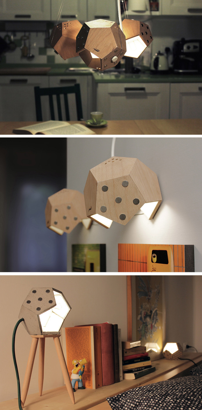 D-TWELVE LAMP. A modular magnetic lighting system | Indiegogo