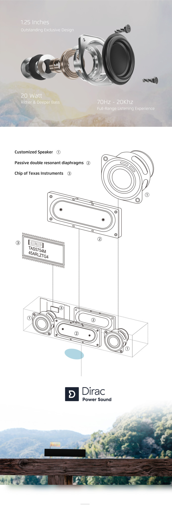 Gravity: Floating speaker with floating display | Indiegogo