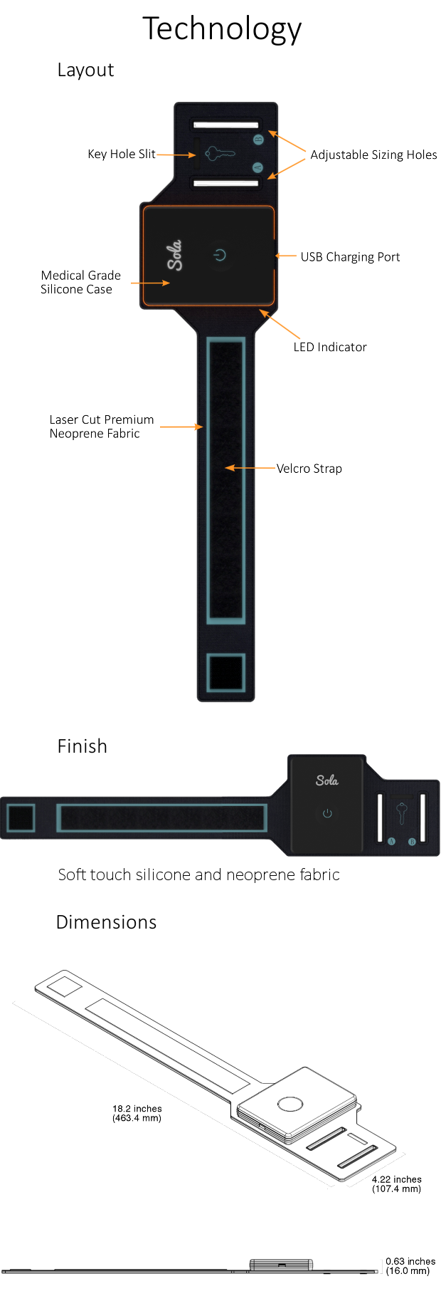 Sola - Body temperature regulating smart armband. | Indiegogo