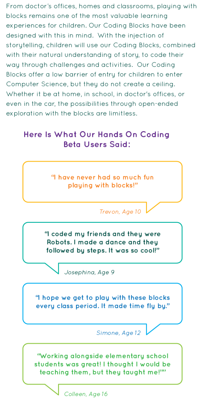 Teach Kids STEAM with Hands-On Coding Blocks | Indiegogo