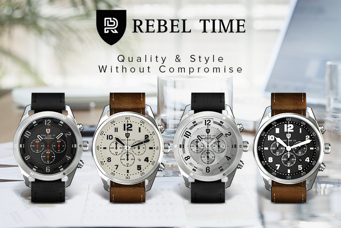 Premium Watches with a Bold Outlook by Rebel Time | Indiegogo