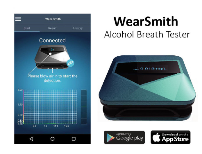 WearSmith, the smart breathalyzer | Indiegogo