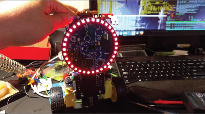 Matrix Creator Iot Computer Vision Dev Board Pi Indiegogo 