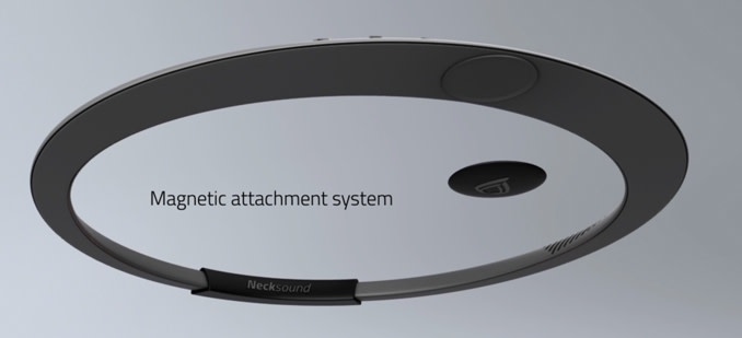 Necksound: Smart wireless necklace wearable music | Indiegogo