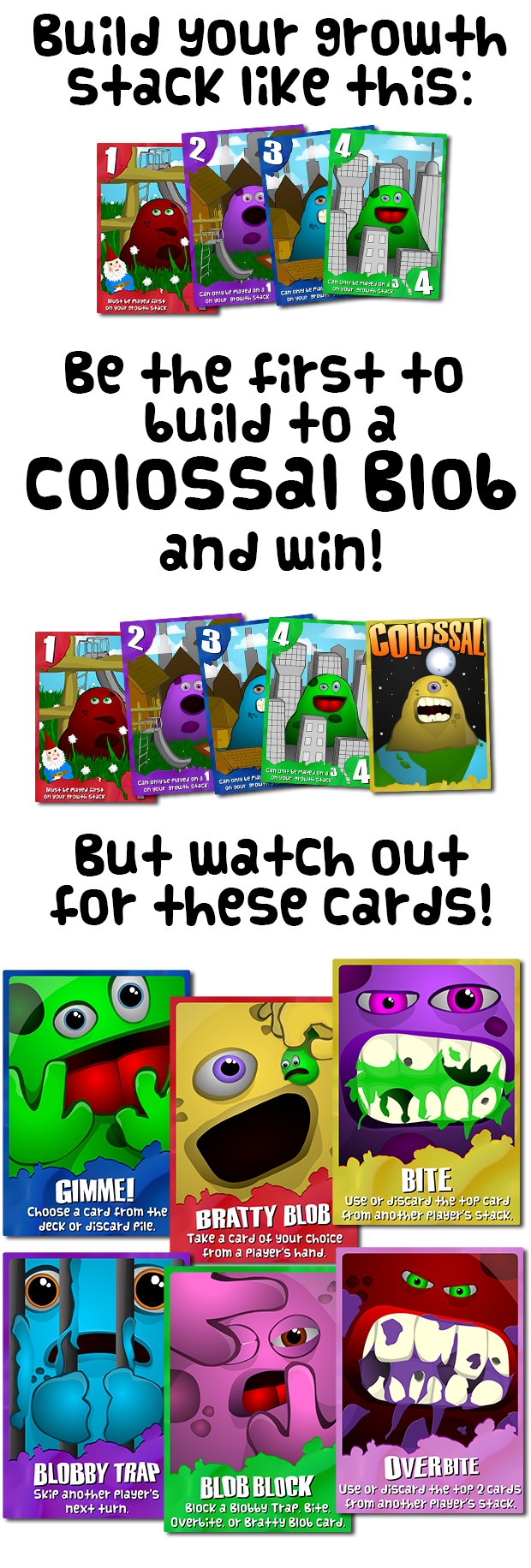 Colossal Blob Card Game | Indiegogo
