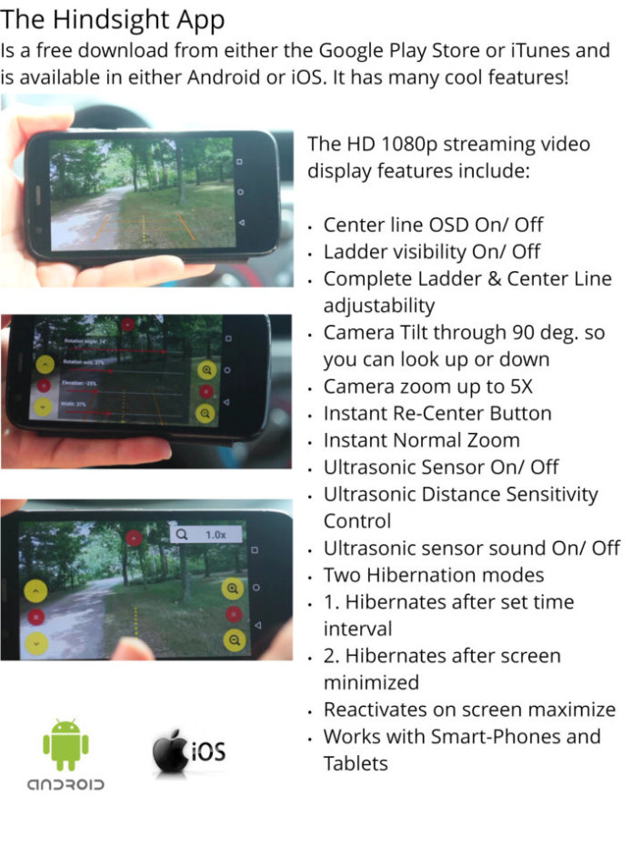 The Hindsight Rear-View Camera System: Simple! | Indiegogo