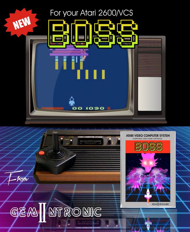 BOSS- A Brand-New Atari 2600 Game | Indiegogo