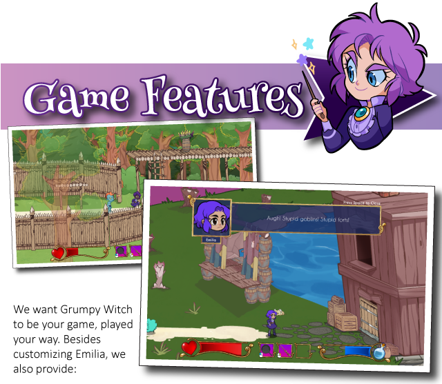Grumpy Witch - A Side-Scrolling Saga with Sass! | Indiegogo