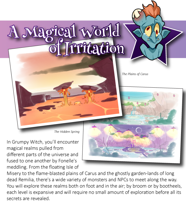 Grumpy Witch - A Side-Scrolling Saga with Sass! | Indiegogo