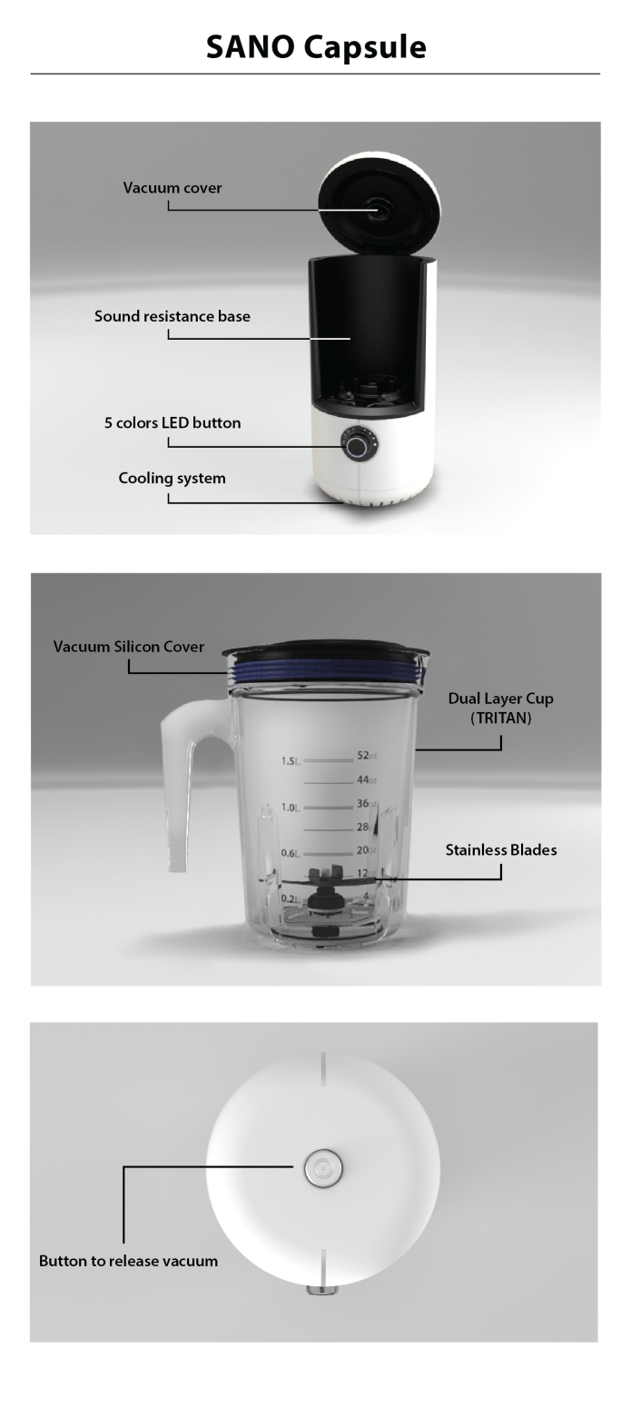 CAPSULE S: World's Most Advanced Vacuum Blender. | Indiegogo