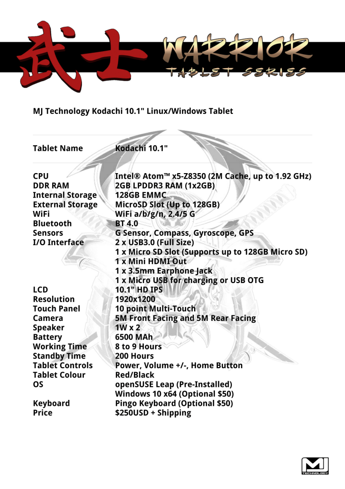 First True Linux x86 and x64 Tablet | Indiegogo