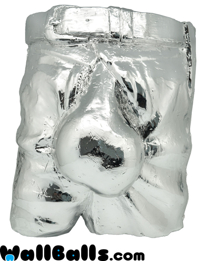 Wall Balls: 3D Scanned Scrotum In Shiny Fiberglass | Indiegogo