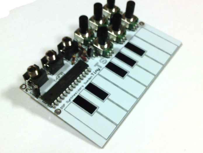 The Tiny-TS an Open-Sourced DIY Touch Synthesizer | Indiegogo