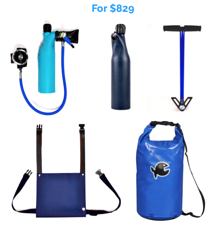 MiniDive - Mini scuba tank refilled by the user ! | Indiegogo