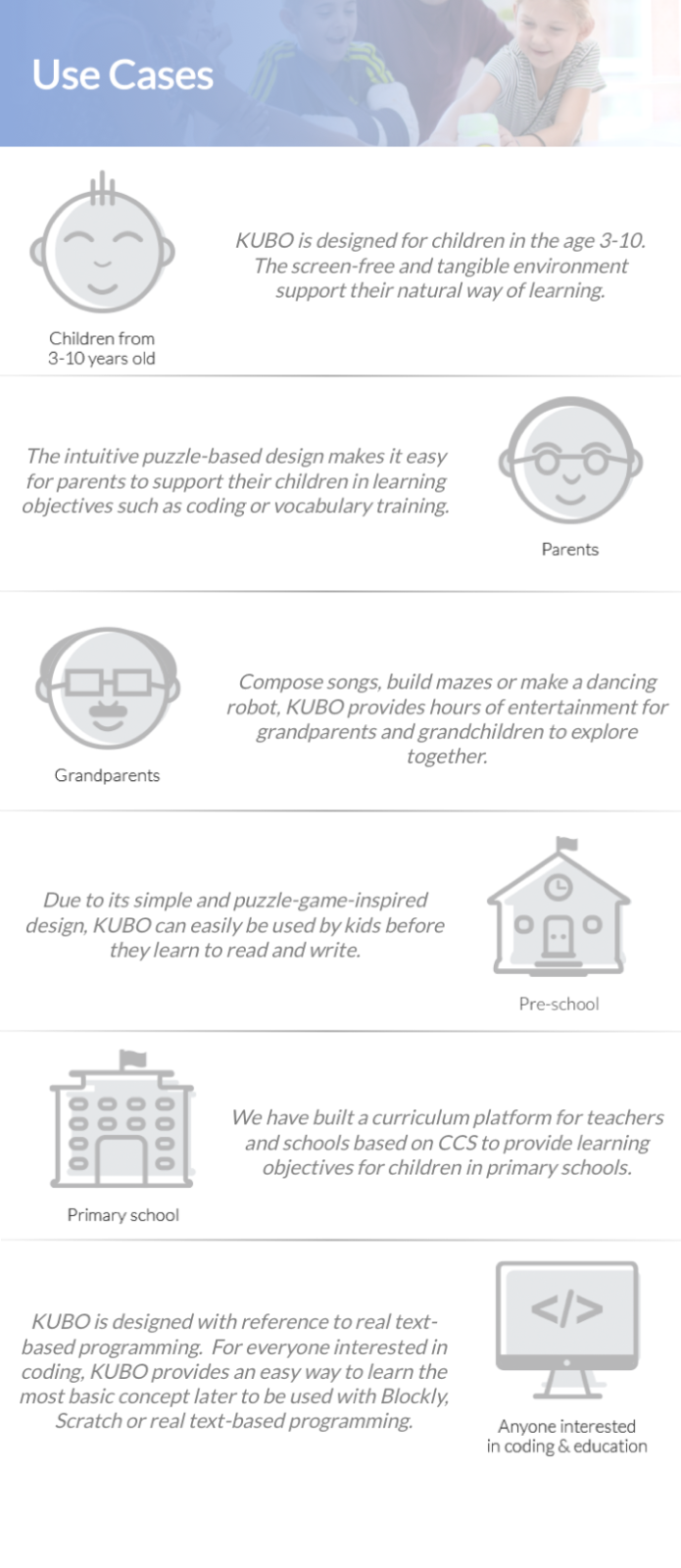 KUBO, the Educational robot for kids aged 3 and up | Indiegogo