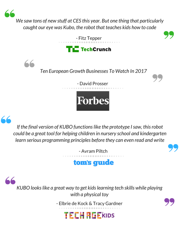 KUBO, the Educational robot for kids aged 3 and up | Indiegogo