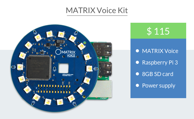 MATRIX Voice: Open-Source Voice Platform For All | Indiegogo