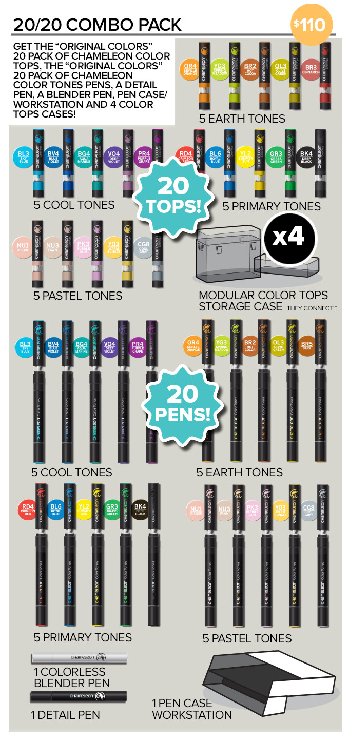 Chameleon Color Tops: A NEW way to blend color! | Indiegogo