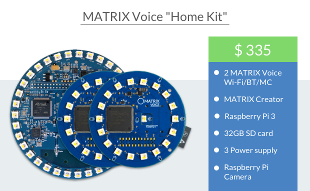 MATRIX Voice: Open-Source Voice Platform For All | Indiegogo