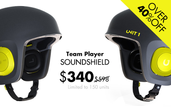 SOUNDSHIELD: Audio for action sports reinvented | Indiegogo