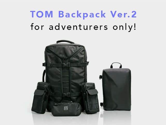 TOM Backpack Ver2 : The Ultimate Backpack Redfined | Indiegogo