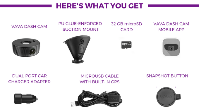 The VAVA Dash Cam: Capture the Road Ahead | Indiegogo