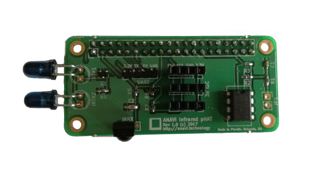 ANAVI Infrared pHAT for Raspberry Pi | Indiegogo