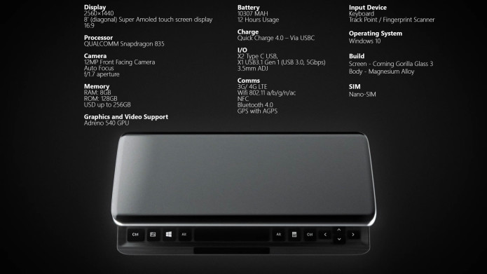 KSPRO 8.2' UMPC Ultra Mobile PC with Windows 10 | Indiegogo