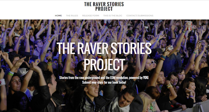 The Amazing Rave Book THE RAVER STORIES PROJECT! | Indiegogo