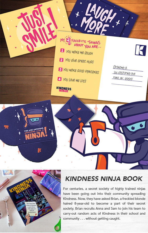 Kindness Ninja Boxes | Indiegogo