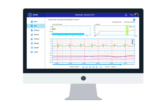 CALM. Wearable ECG for sports and sleep analysis | Indiegogo