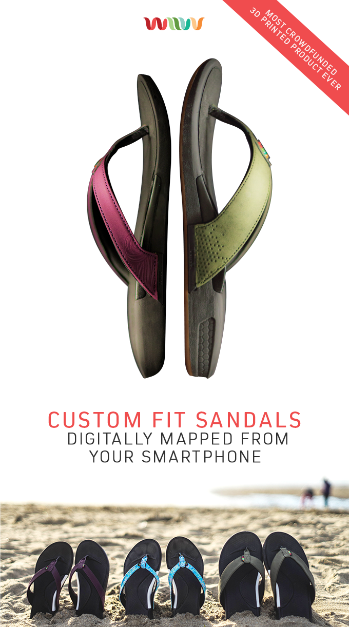 Custom Fit Sandals for Personalized Comfort | Indiegogo