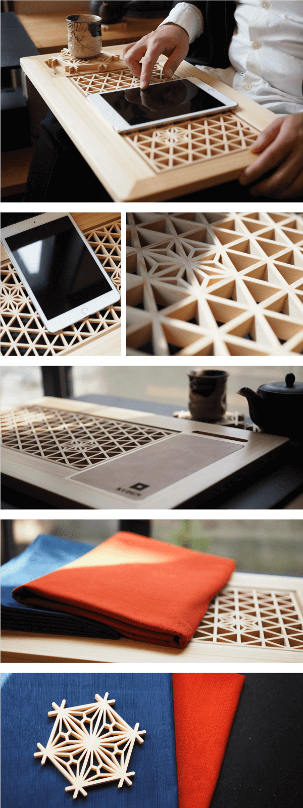 KUMIKO Laptop Board -Japanese traditional tech- | Indiegogo