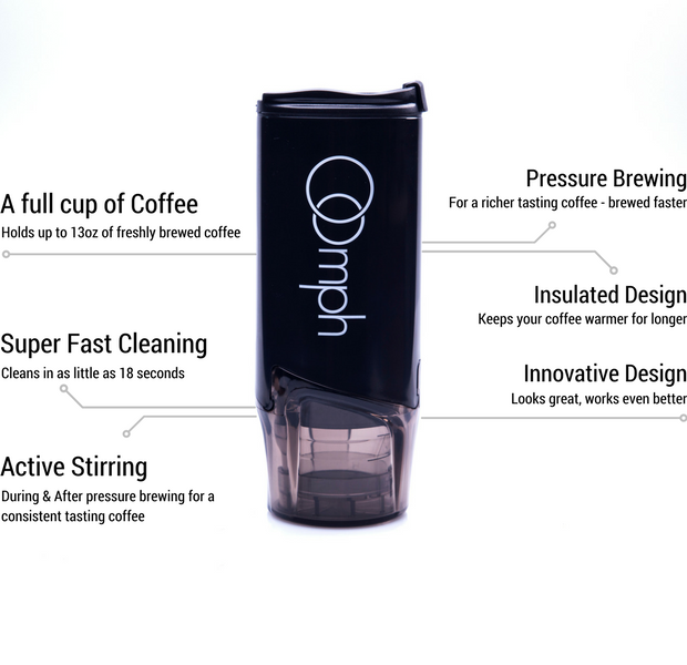 Oomph - Portable Coffee Maker. Perfected. | Indiegogo