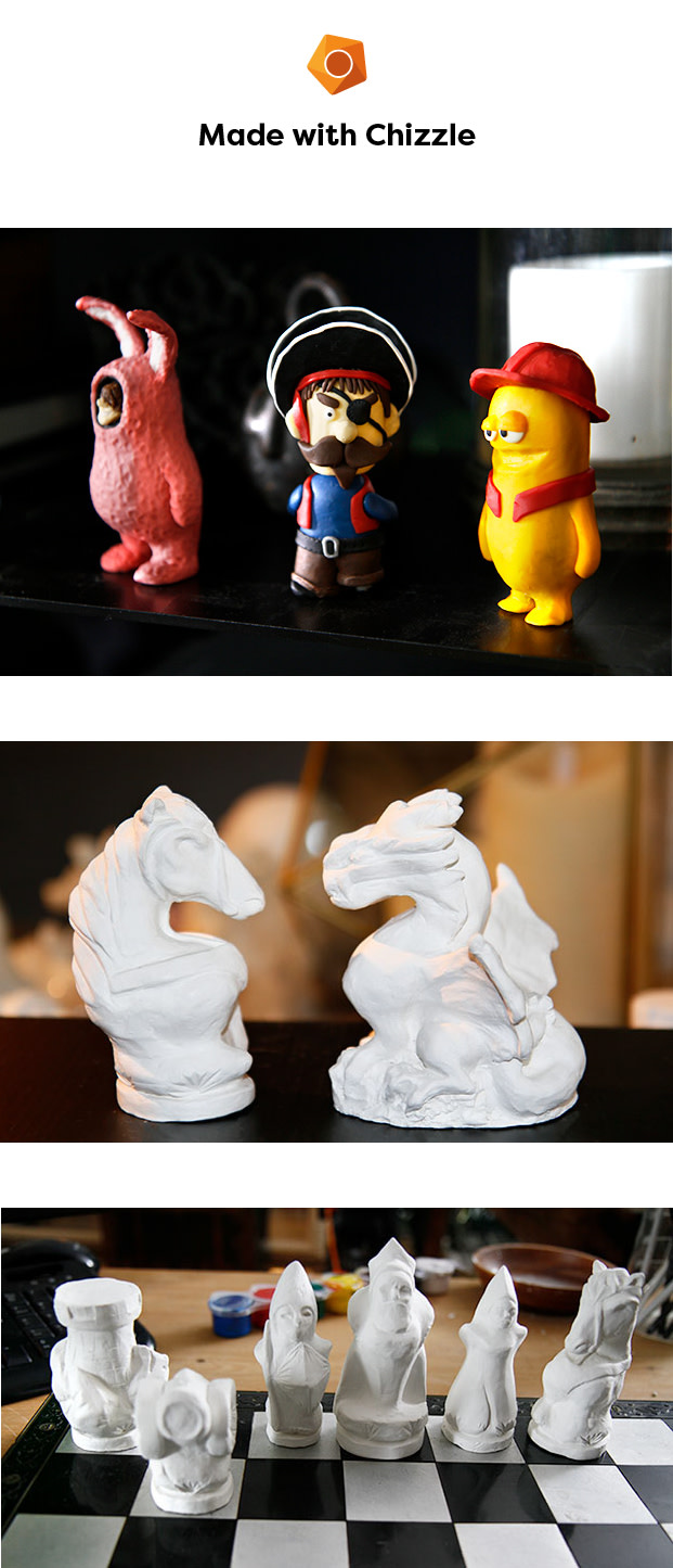 CHIZZLE: The Smart Sculpting Surface & Guide | Indiegogo