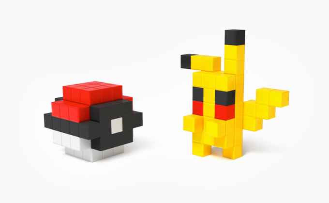 PIXIO - Pixelart Magnetic Construction Set | Indiegogo
