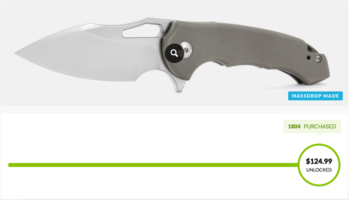 Massdrop x Ferrum Forge Falcon Pocket Knife | Indiegogo