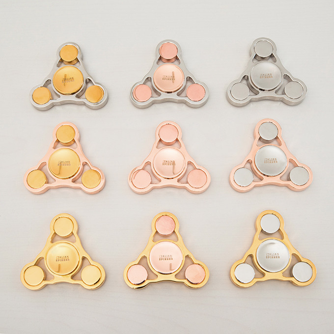 Italian Spinner: Real Gold Plated Fidget Spinner | Indiegogo