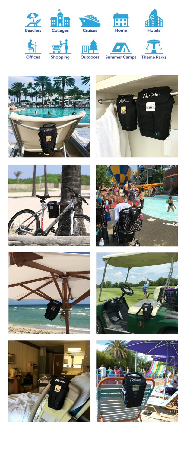 FlexSafe Plus : The Ultimate Portable Travel Safe | Indiegogo