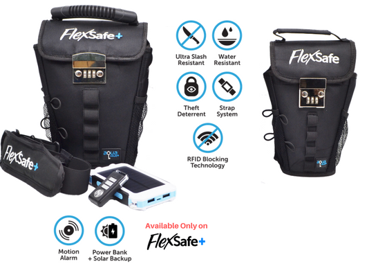 FlexSafe Plus : The Ultimate Portable Travel Safe | Indiegogo