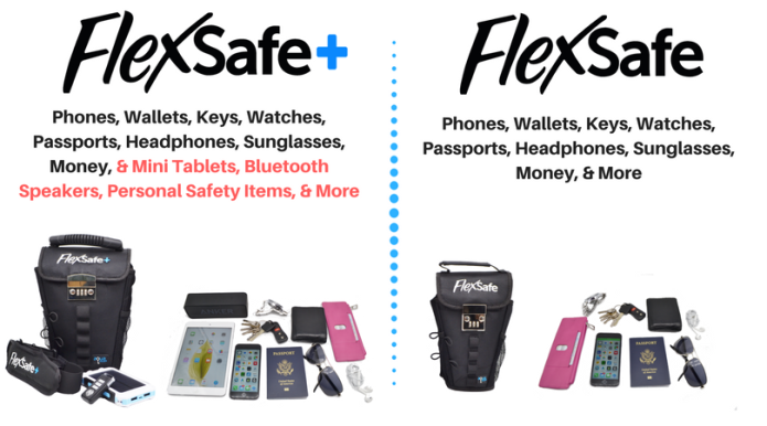 FlexSafe Plus : The Ultimate Portable Travel Safe | Indiegogo