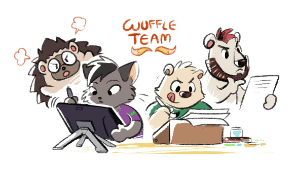 Wuffle, The Big Nice Wolf : Year 3 | Indiegogo